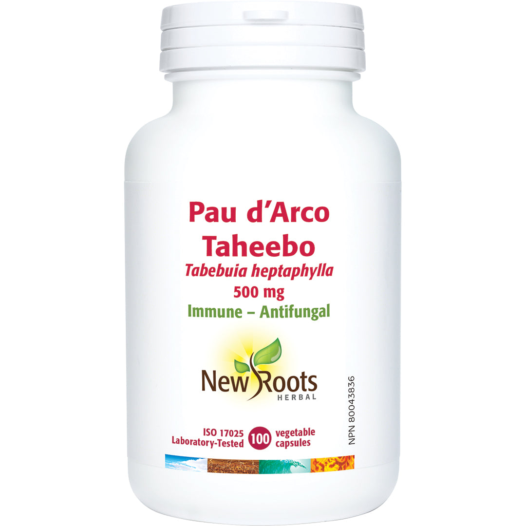 NEW ROOTS PAU D'ARCO TAHEEBO 500mg 100cap, 628747101240 – Finlandia ...