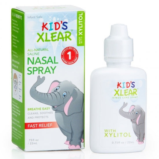 XLEAR KID'S NASAL SPRAY 22ml, 700596050037 – Finlandia Natural Pharmacy